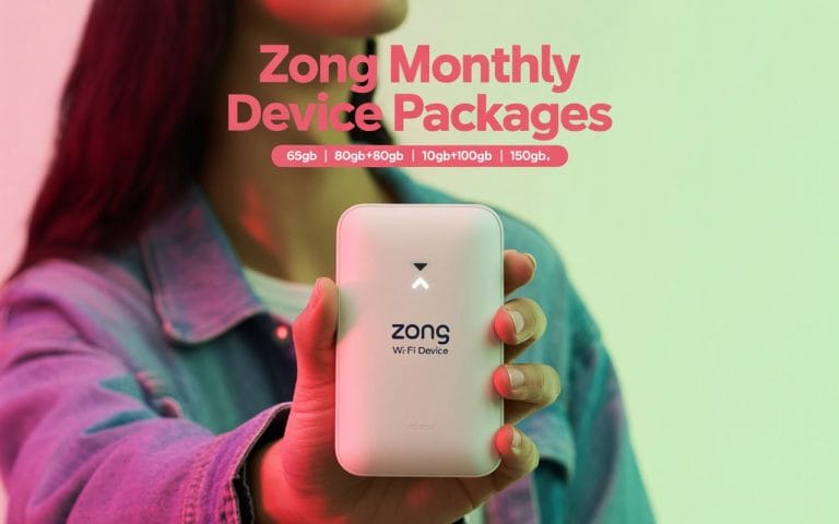 Zong MBB 195GB And 105GB 3 Month Device Packages Price 2026